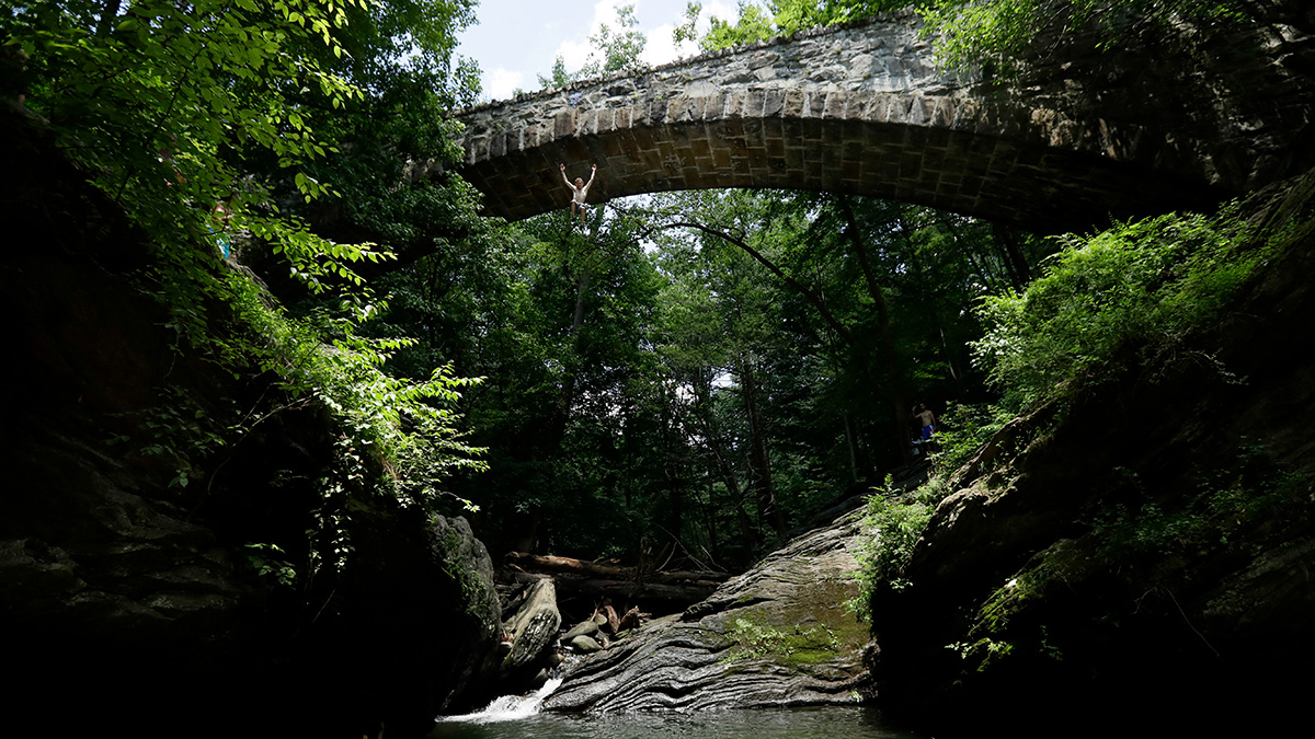 Devil’s Pool, Popular Philadelphia Swimming Hole Known for Rock Diving ...