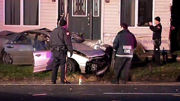 Car Crashes Into House, Catches Fire – NBC10 Philadelphia