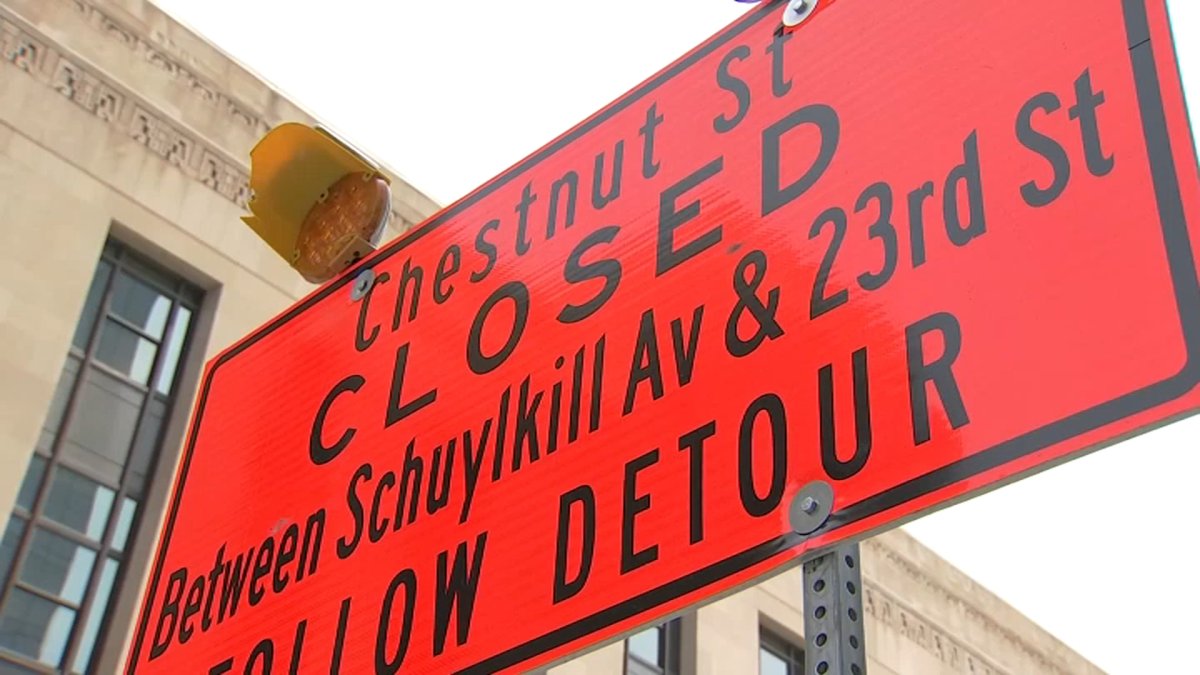 Chestnut Street Bridge Closes: How to Get Around It – NBC10 Philadelphia