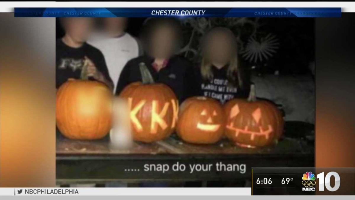 Coatesville High School Students Pose With Racist Symbols Carved in ...