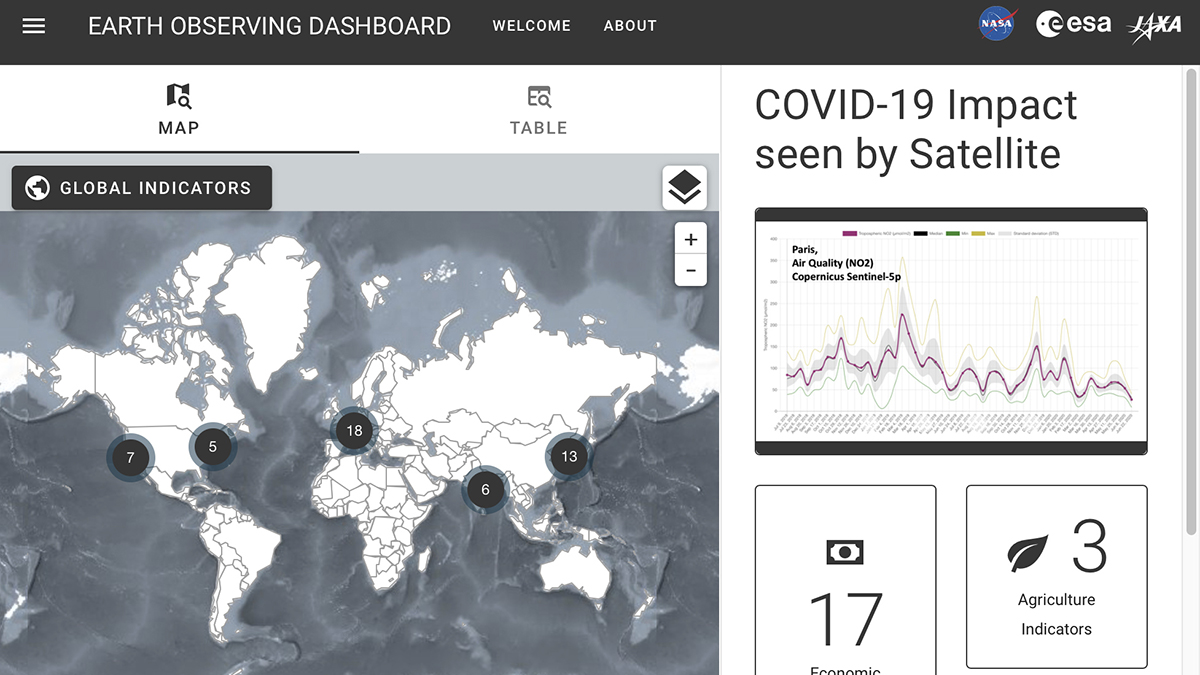 Space Agencies Unveil Site Showing Lockdown Changes to Earth – NBC10 ...