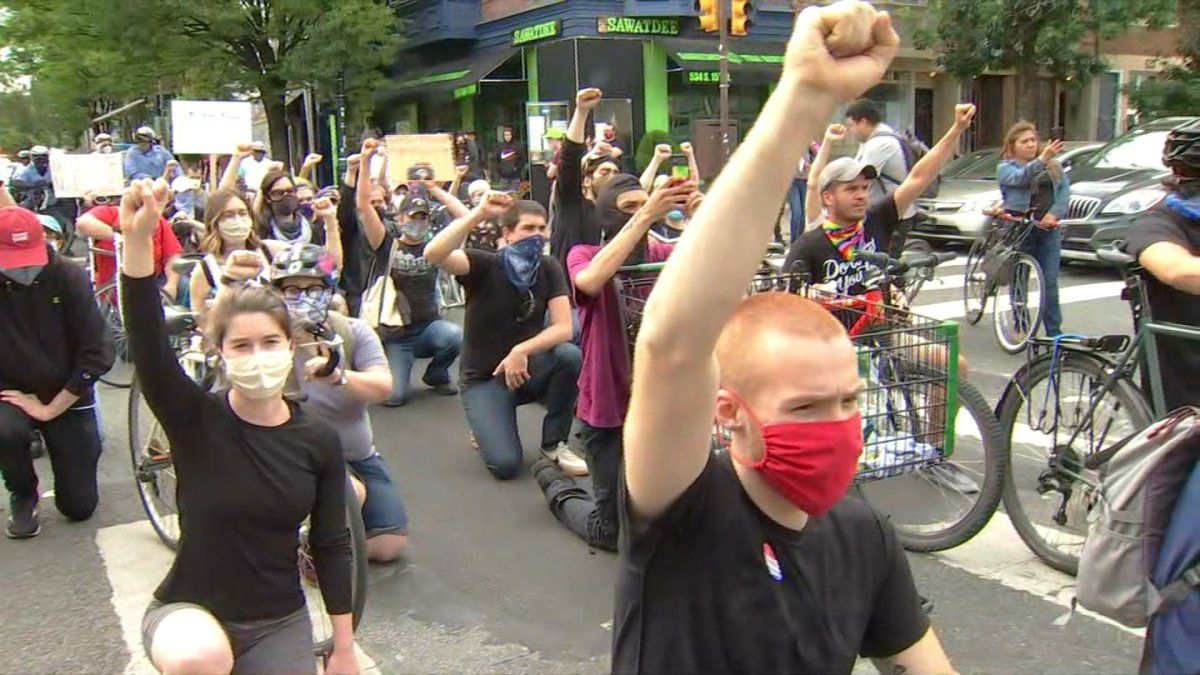Protesters and Police Move Through Philly as Days of Unrest Continue ...