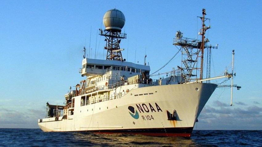 National Oceanic & Atmospheric Administration’s Biggest Ship Comes Home ...