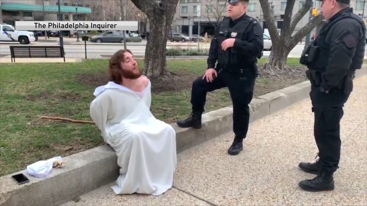 Philly Jesus Kicked Out of Archbishop Installation – NBC10 Philadelphia