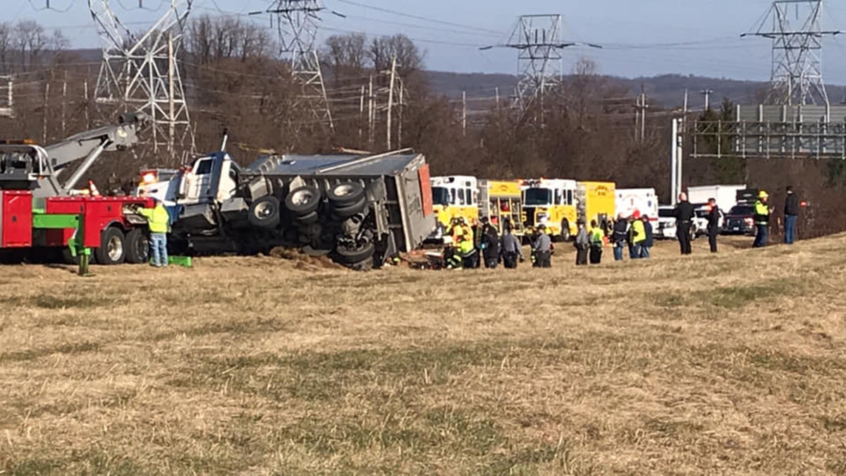 Dump Truck Crushes SUV; 2 Die in Crash That Blocks Busy Chester County ...