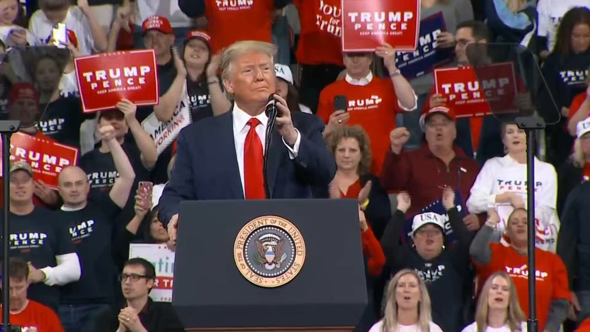 President Trump Holds Rally in Hershey, Pennsylvania – NBC10 Philadelphia