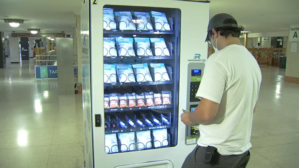 Philly’s First PPE Vending Machines Installed at Suburban Station ...