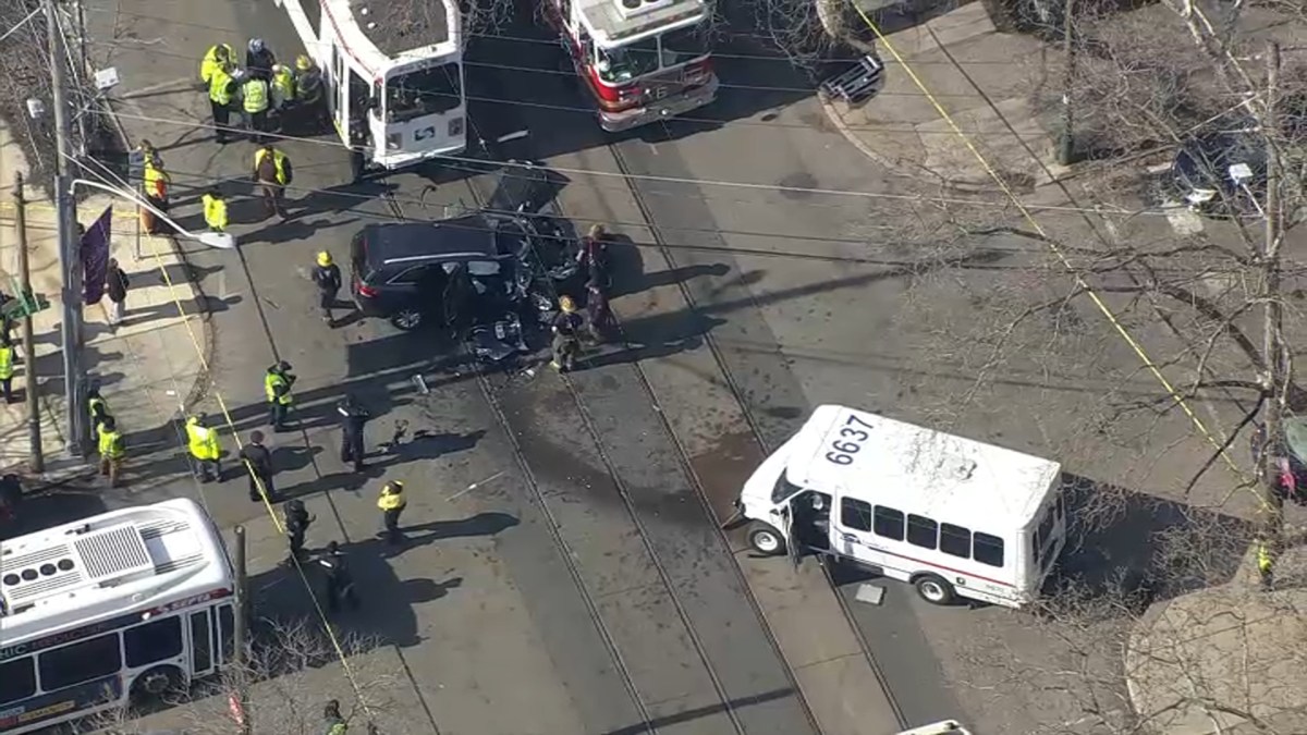 At Least 31 Hurt as SEPTA Trolley, Paratransit Bus and SUV Collide ...