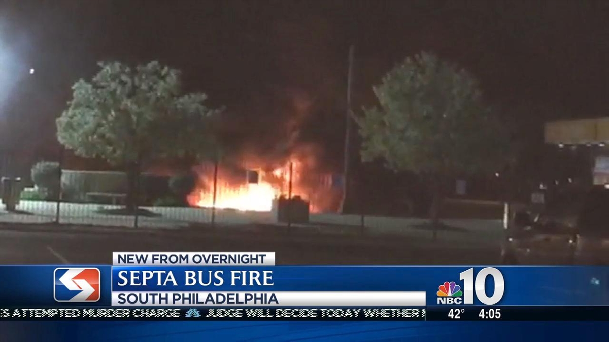 SEPTA Bus Catches Fire on Broad Street – NBC10 Philadelphia