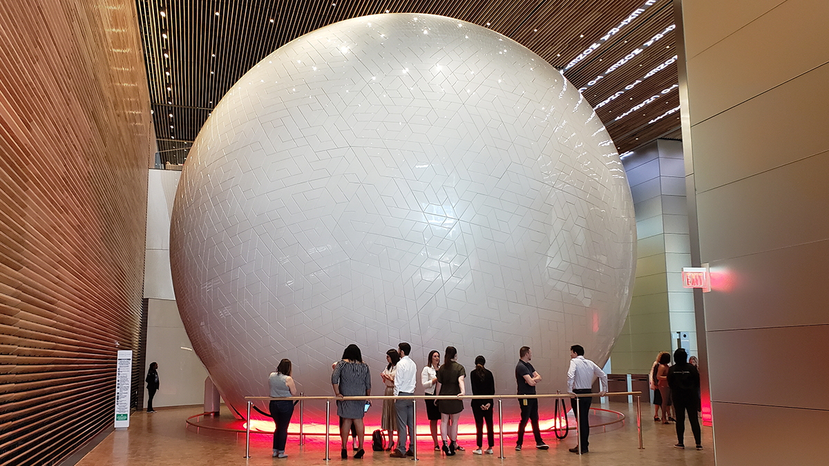 The Wait Is Over: Comcast Technology Center’s Universal Sphere Opens to ...