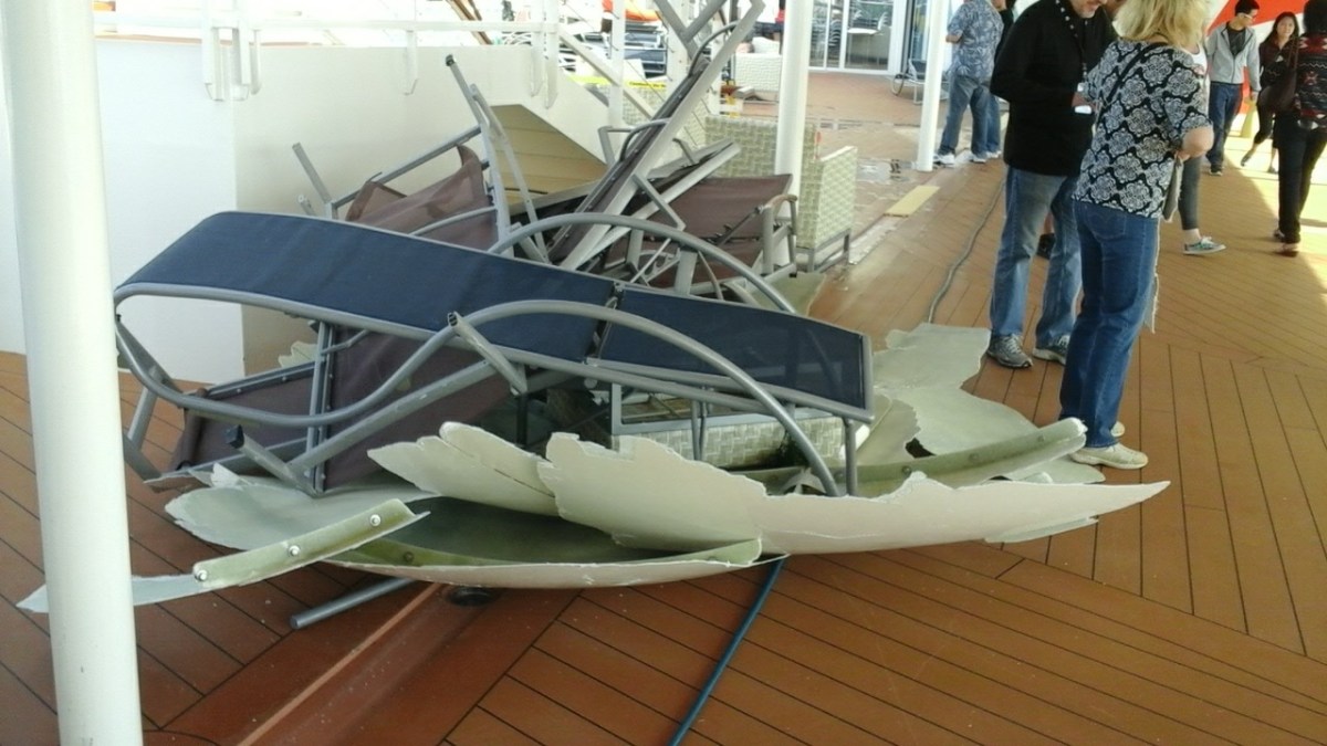 Storm-Battered Cruise Ship Turns Around Mid-Trip to Avoid Second Storm ...