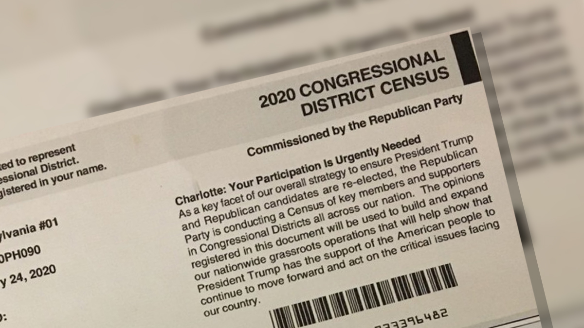 Don’t Get Duped by Misleading Census Forms – NBC10 Philadelphia