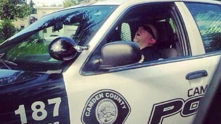 Camden Co. Police Officer Sleeping on the Job? – NBC10 Philadelphia