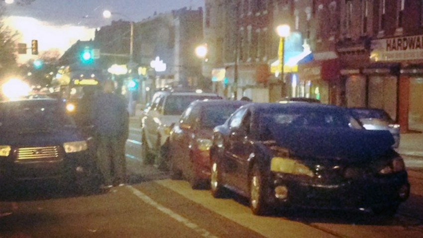 Car Stuck Under Trolley After Crash – NBC10 Philadelphia