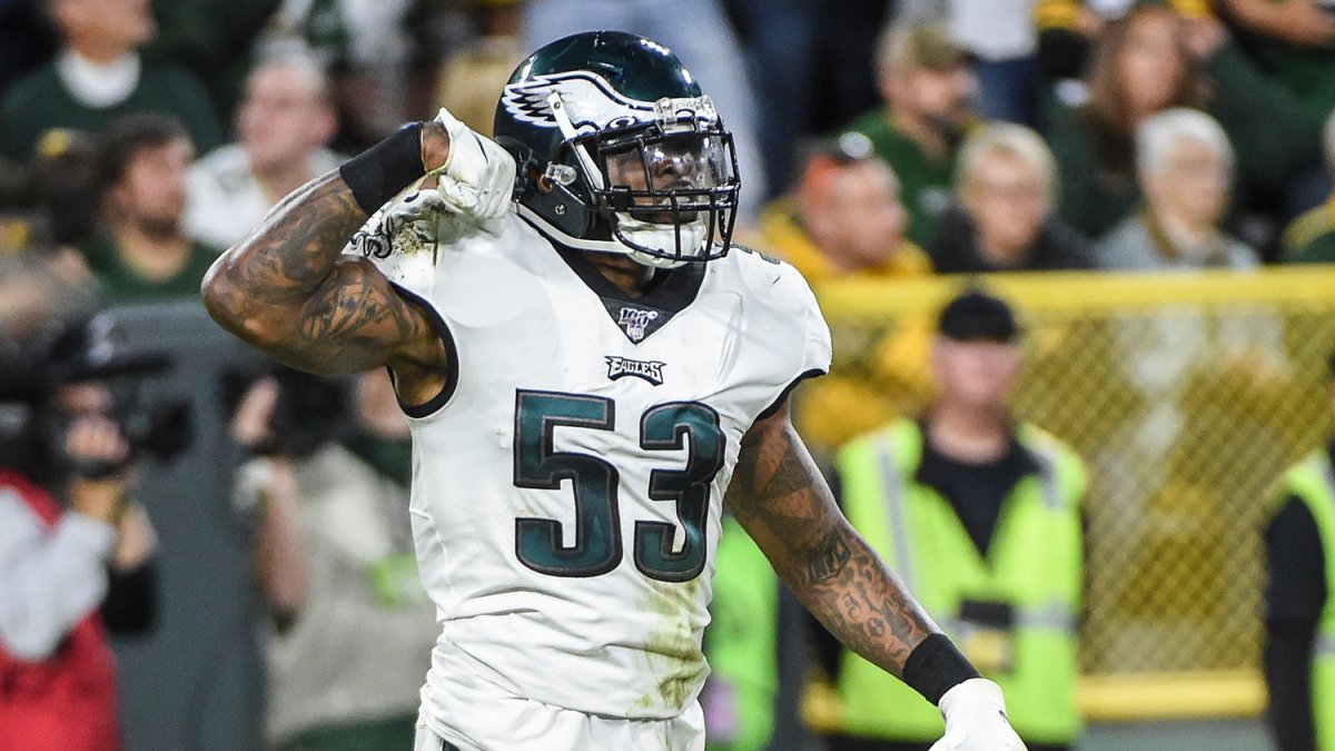 Source: Eagles Moving On From Linebacker Nigel Bradham – NBC10 Philadelphia