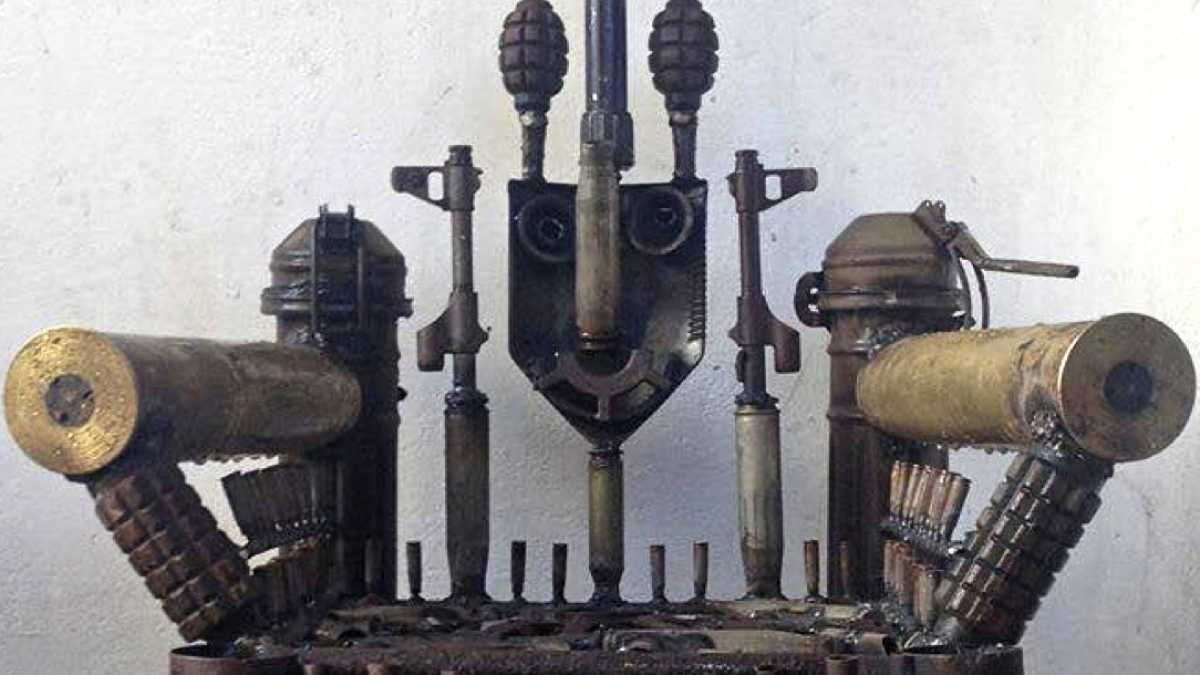 Legal Battle is Joined Over African Sculpture of Welded Weapons – NBC10 ...