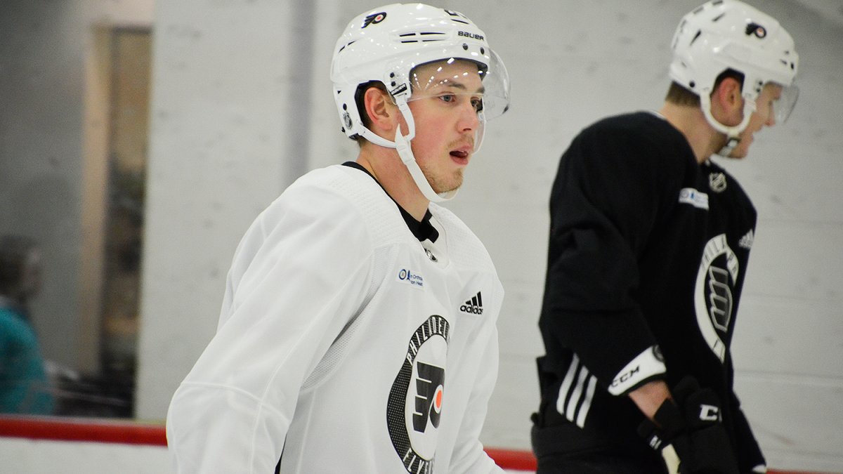 With Injured Michael Raffl Out a Month, Flyers Call Up Mikhail Vorobyev ...