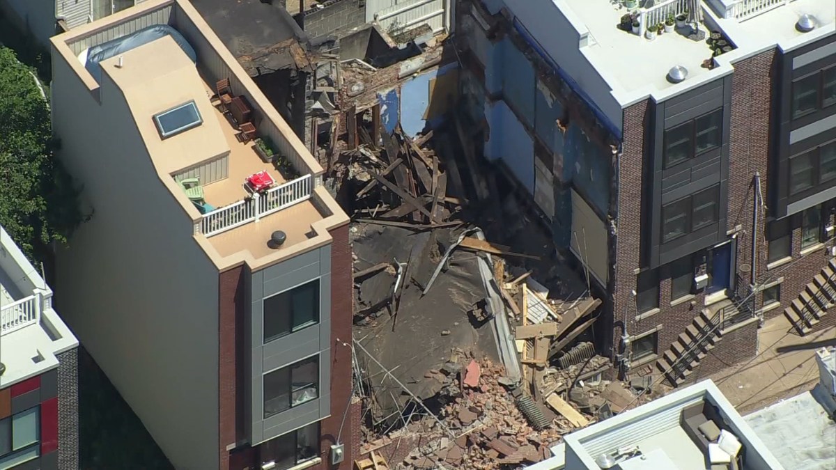 Workers Escape Injury as Houses Collapse in South Philadelphia – NBC10 ...