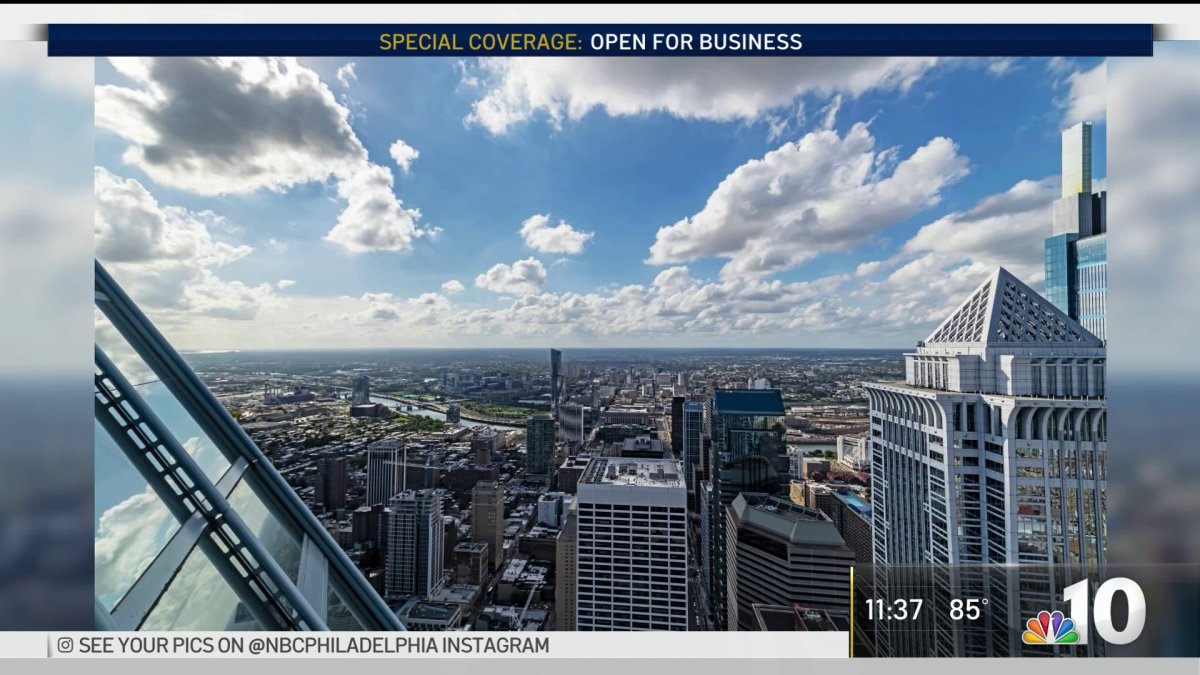 Open for Business: One Liberty Observation Deck – NBC10 Philadelphia