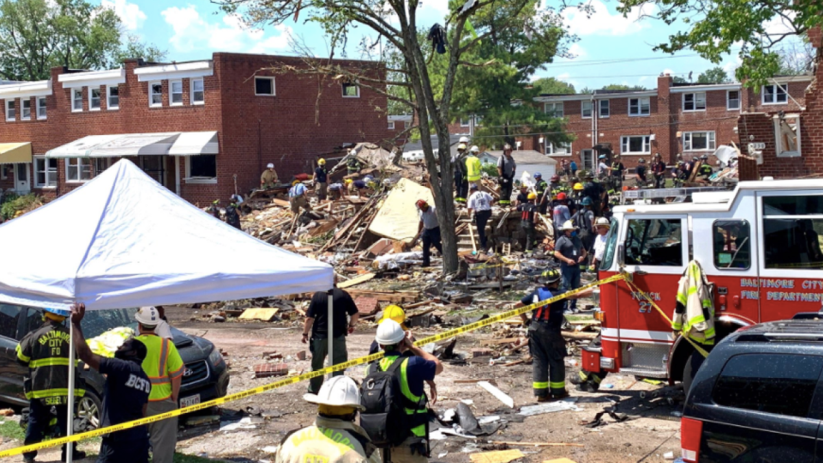 Rescuers Search for Survivors of Deadly Gas Explosion in Baltimore ...