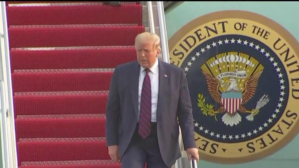 President Trump Arrives in Philadelphia – NBC10 Philadelphia