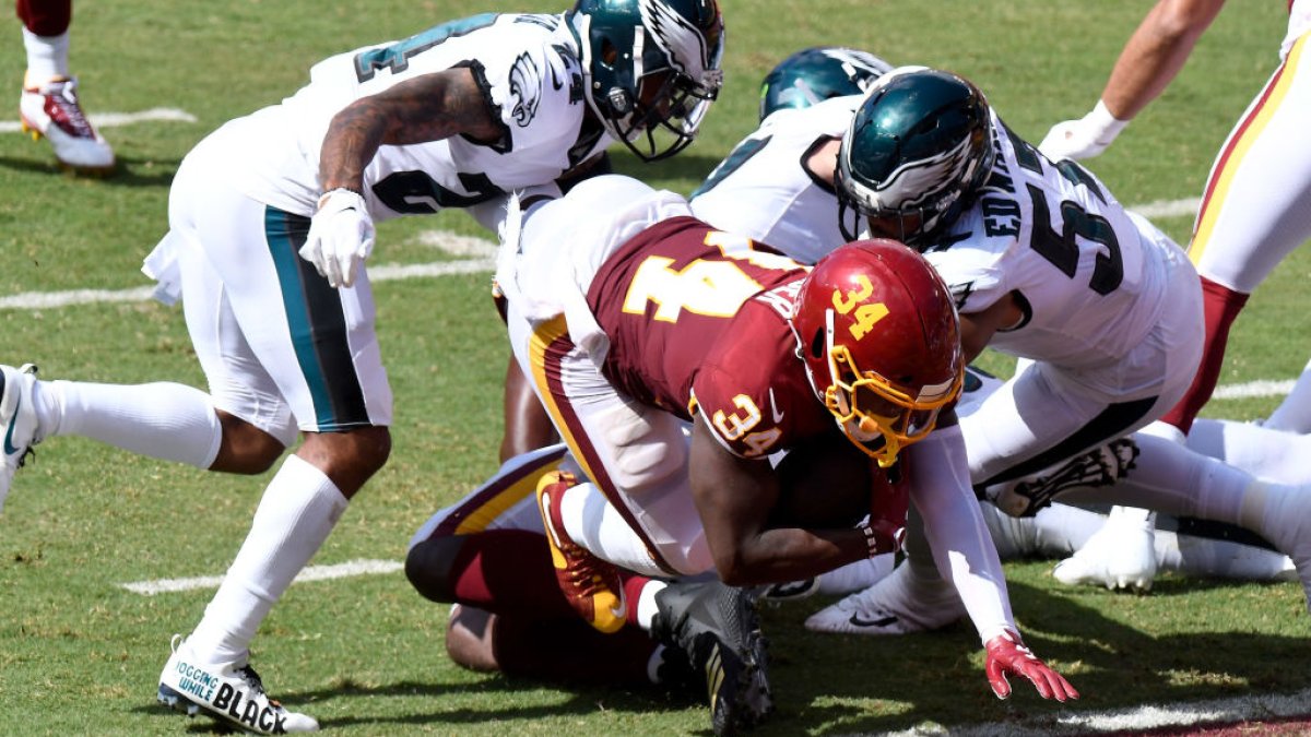 Eagles Squander Early Lead, Lose to Washington 27-17 in Season Opener ...