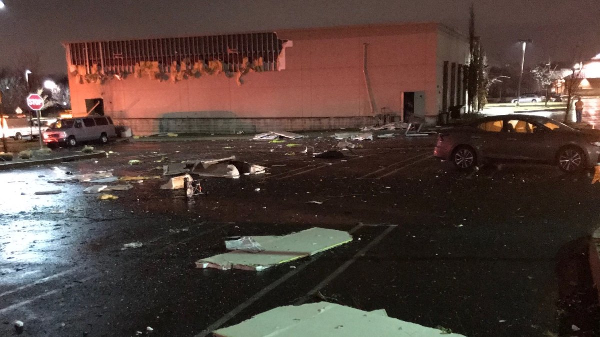 Powerful Winds, Heavy Rain Cause Damage and Flooding Throughout Area ...