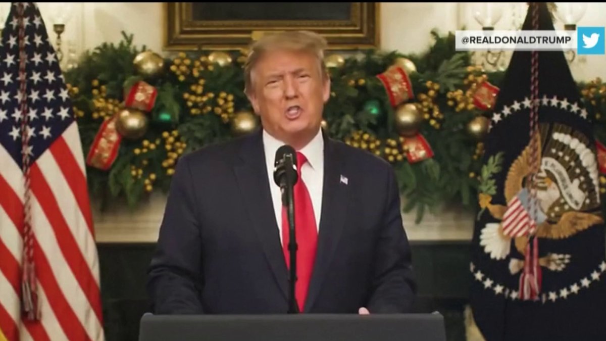 Trump Signs Coronavirus Relief Bill But Debate Over Stimulus Checks ...