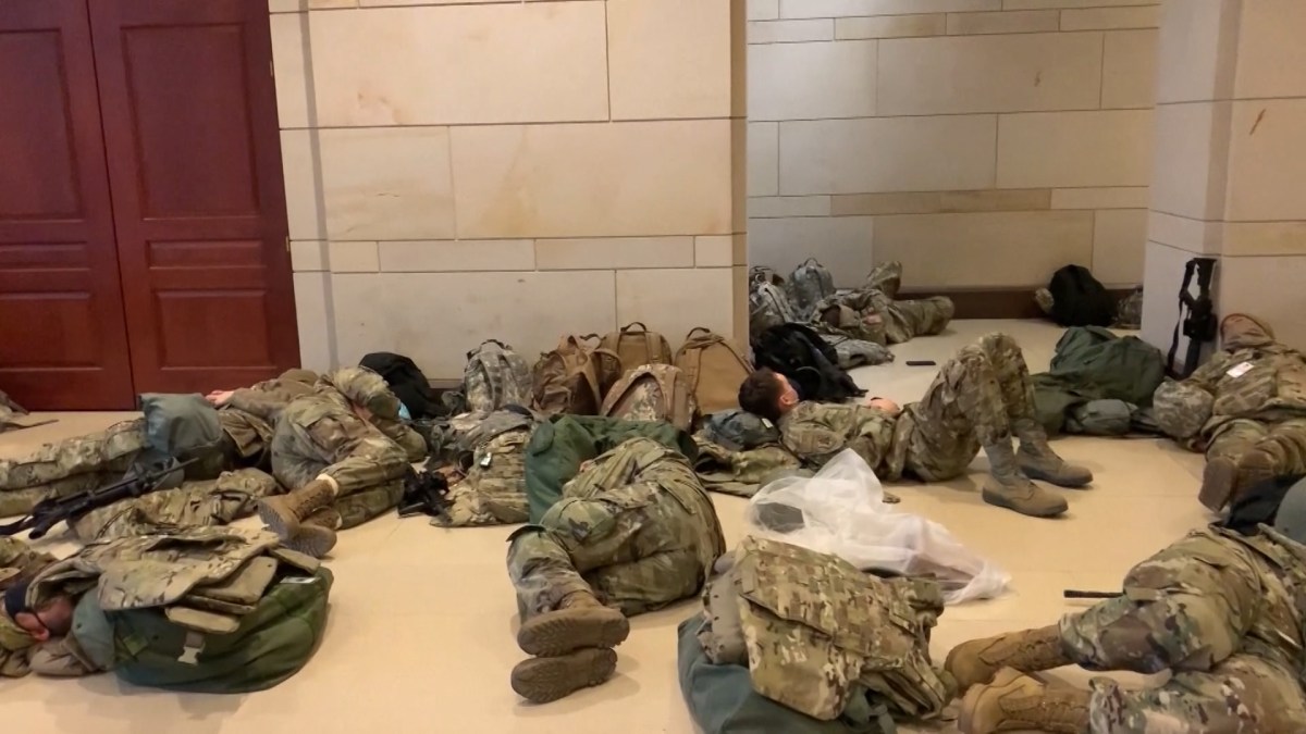 National Guard Sleeping at U.S. Capitol – NBC10 Philadelphia