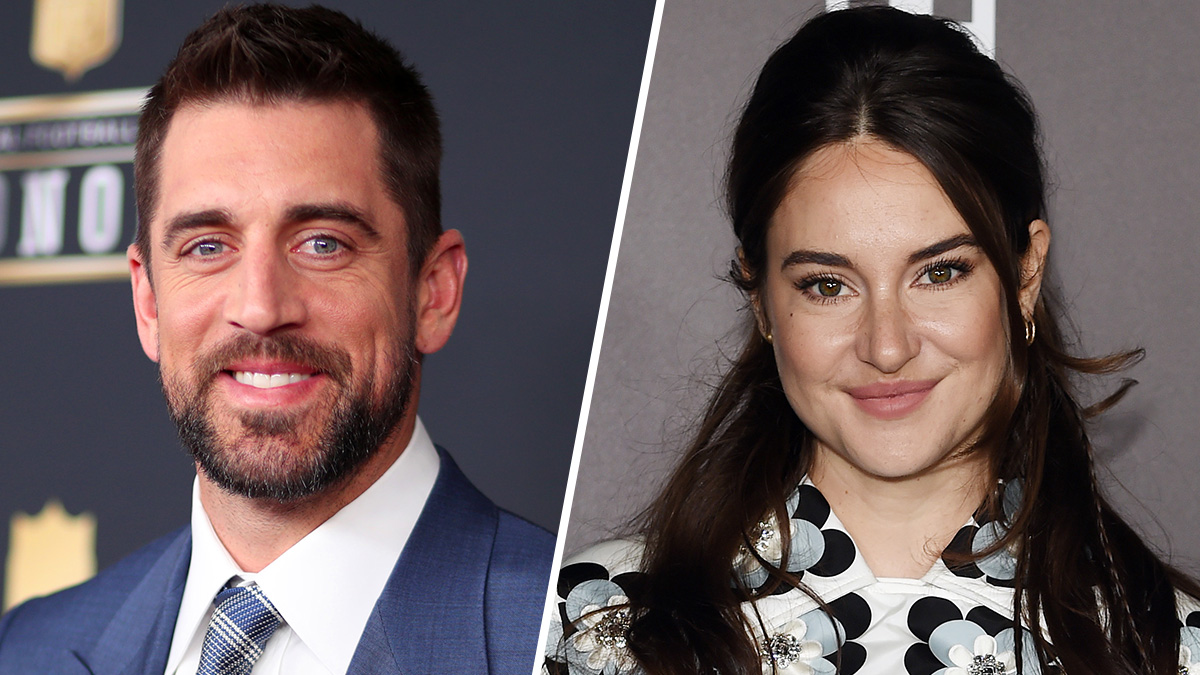 Aaron Rodgers Professes His Love and Gratitude for Shailene Woodley ...
