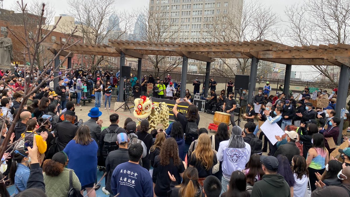 Hundreds March Through Philly to Protest Hate and Violence Against ...