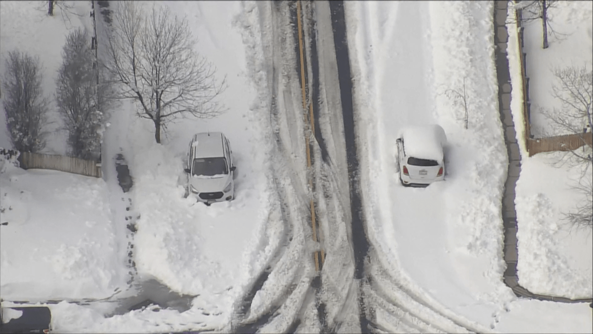 Watch: Aerial Images of Denver’s 4th Largest Snowfall – NBC10 Philadelphia