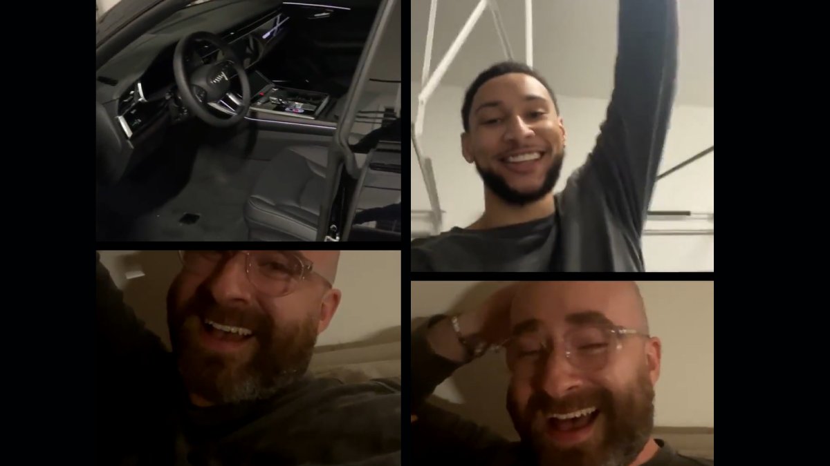 Ben Simmons Surprises His Brother With an Incredible Car in a Touching ...