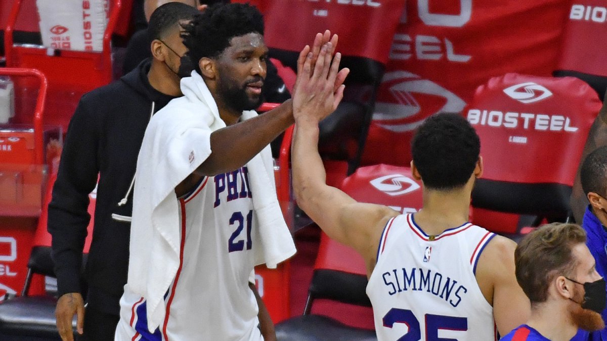Joel Embiid Deals With Rust, Knee Brace in Return as Philadelphia 76ers ...