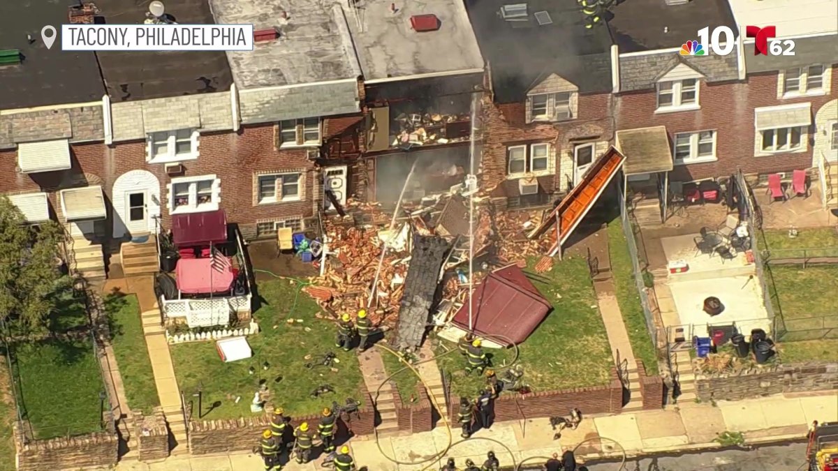Northeast Philadelphia House Blown Apart in Explosion – NBC10 Philadelphia