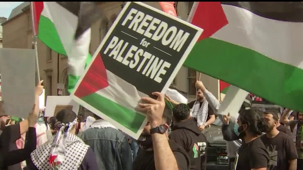 Pro-Palestinian Protesters March in Center City – NBC10 Philadelphia
