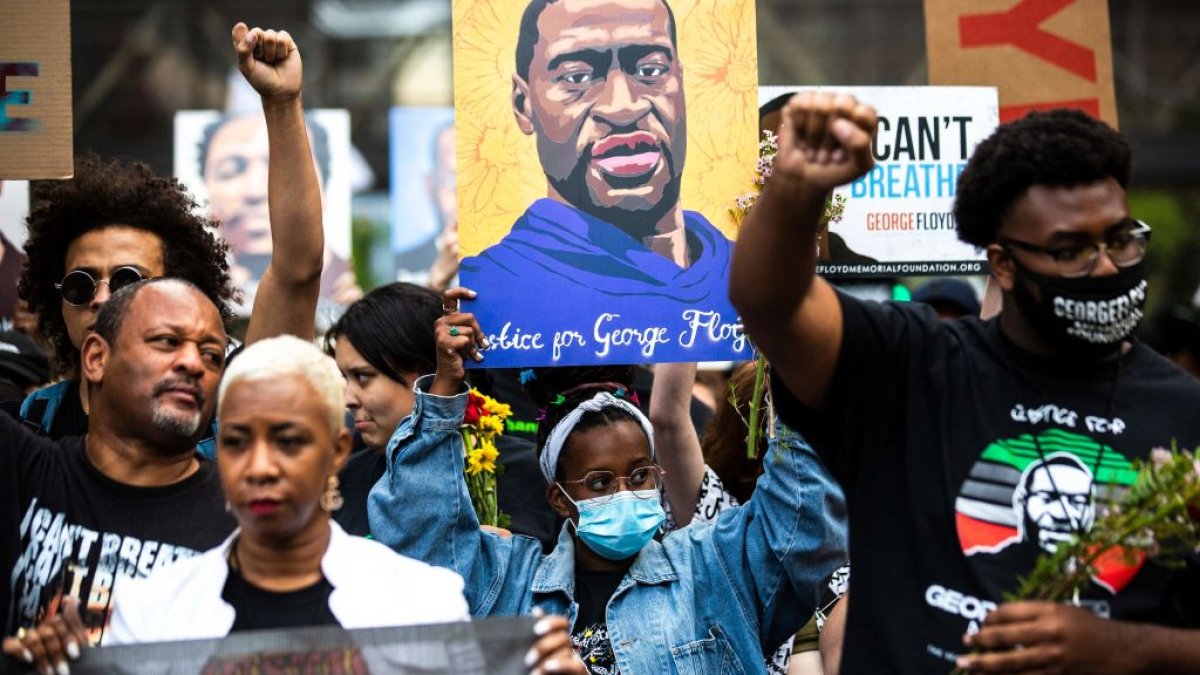 George Floyd’s Family Holds Rally, March in Brother’s Memory – NBC10 ...