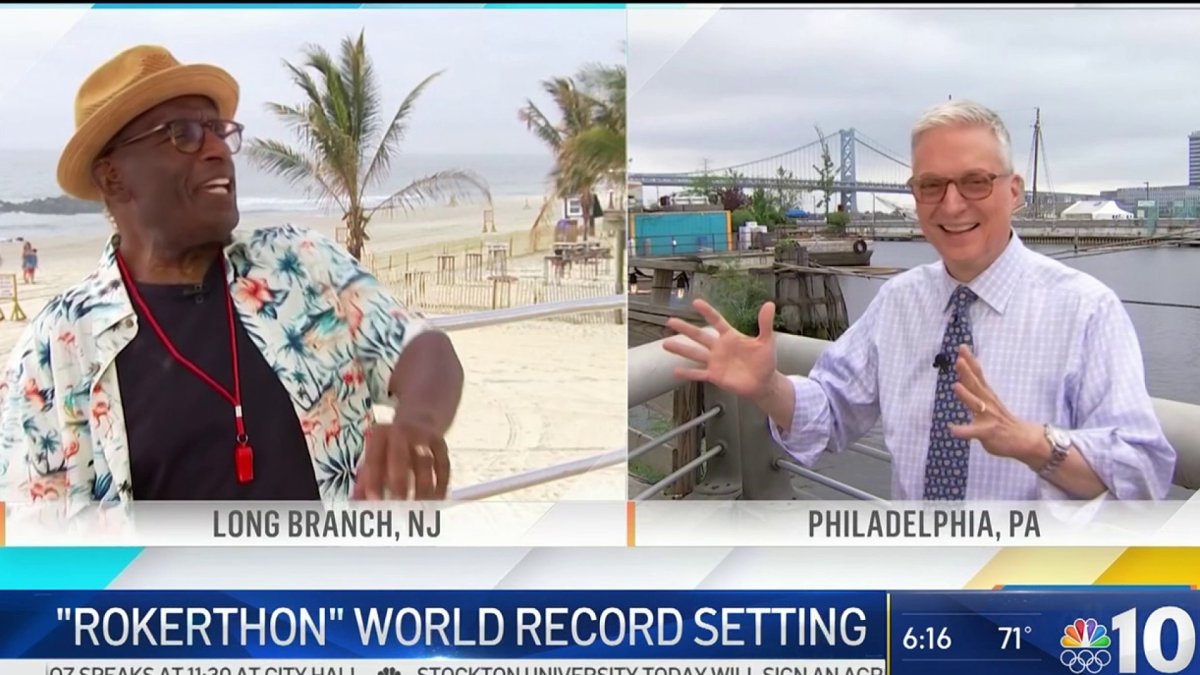 NBC10’s Bill Henley Picks Up the Ball During World Record-Setting ...
