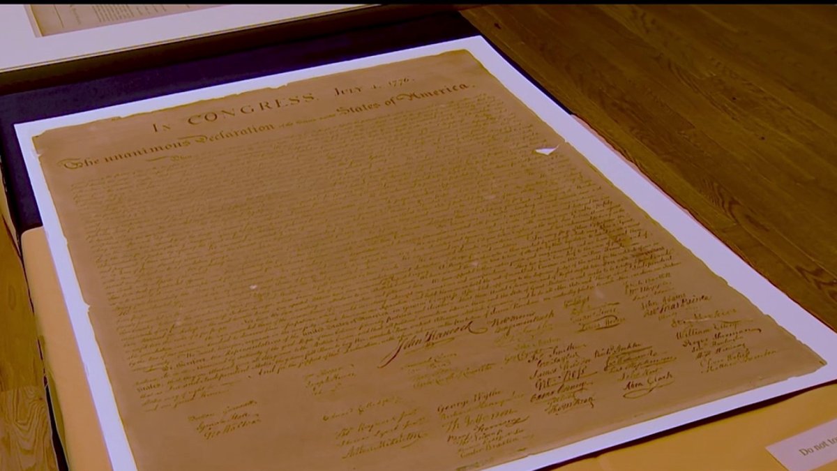 8th Copy of Printed Declaration of Independence Discovered – NBC10 ...