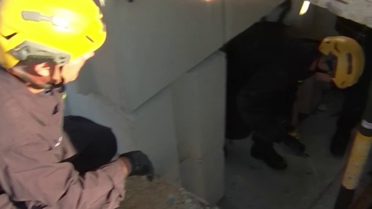 How Rescuers Train to Find People in Collapsed Buildings – NBC10 ...