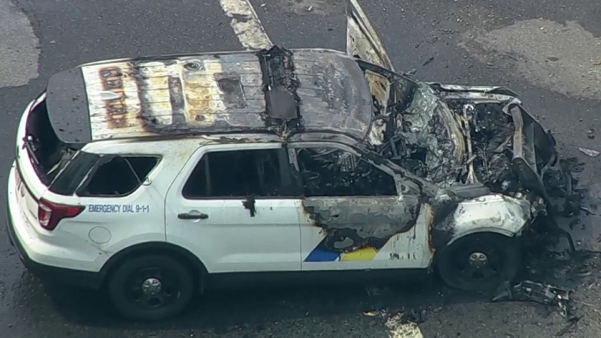 NJ State Police SUV Catches Fire Along Camden’s I-676 – NBC10 Philadelphia