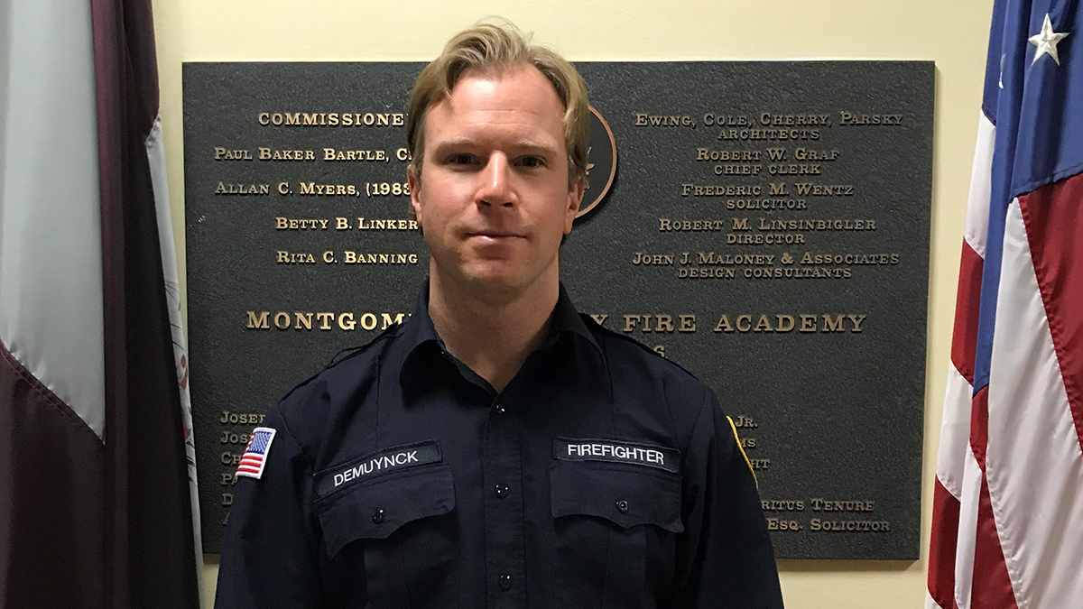 Firefighter Sean DeMuynck Dies After Fighting Montgomery County House ...