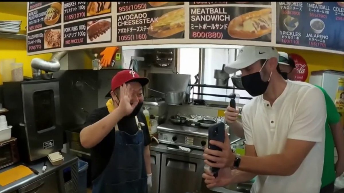 Keith Jones Finds Philly Cheesesteak Spot in Tokyo, Calls Tony Luke ...