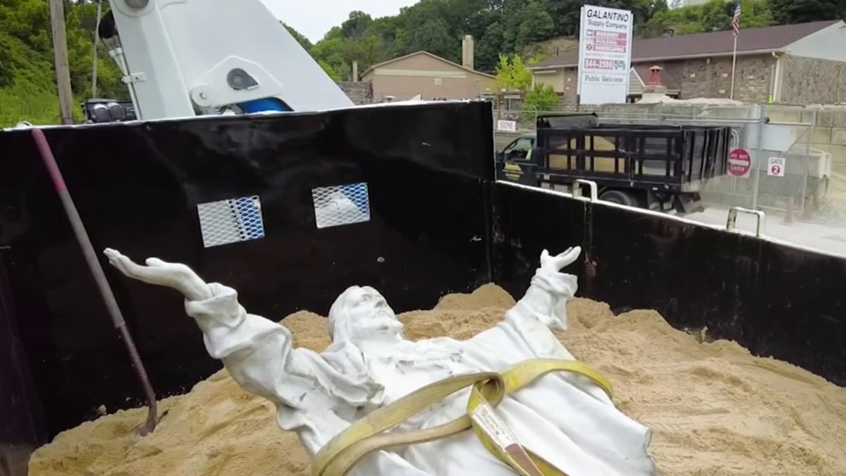 Operation ‘Save Jesus’ Rescues Jesus Statue From the Scrapyard – NBC10 ...