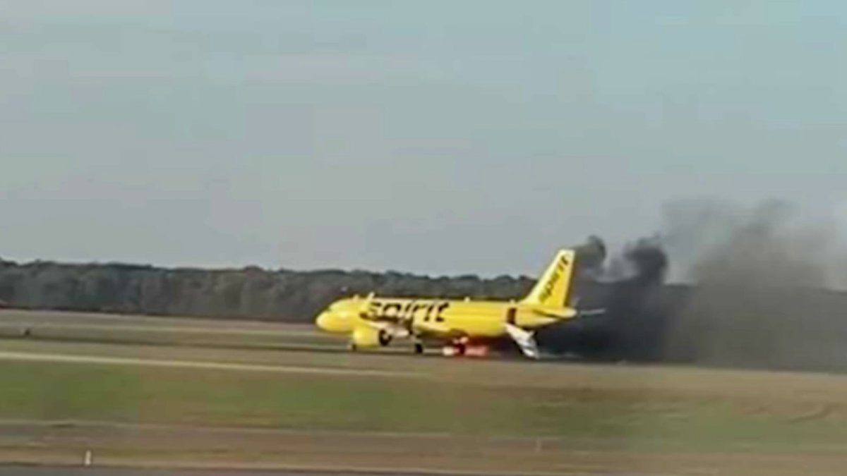 Plane Engine Catches Fire at AC International Airport – NBC10 Philadelphia