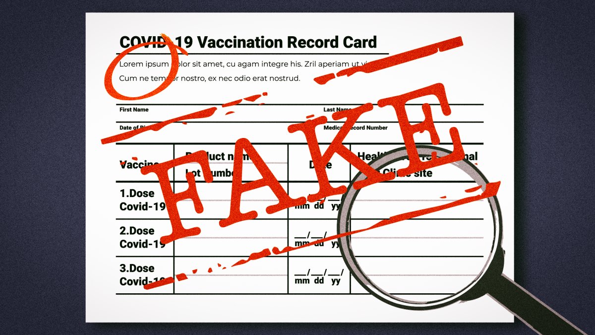 Demand For Fake COVID Vaccine Cards Increase as Mandates Approach ...