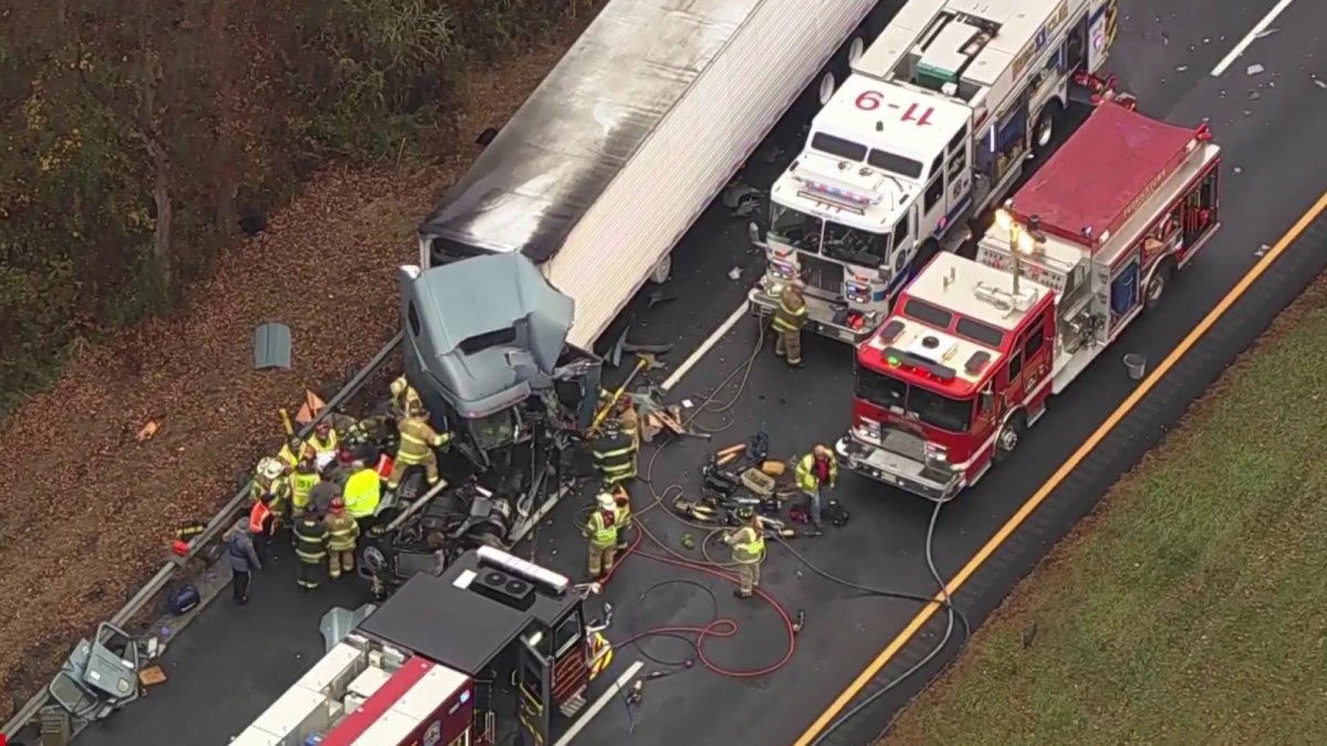 Crashed Truck Blocks I-295 in Salem County, NJ – NBC10 Philadelphia