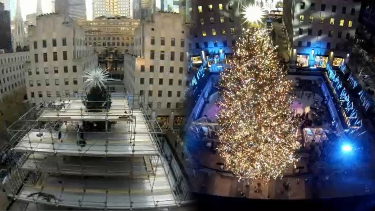 2021 Rockefeller Center Christmas Tree: See the Time Lapse – NBC10 ...