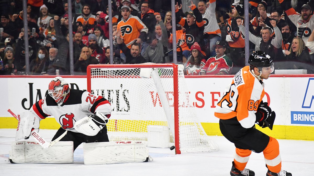 Flyers Vs. Devils: Rout of New Jersey Produces Season-Best 3rd Straight ...