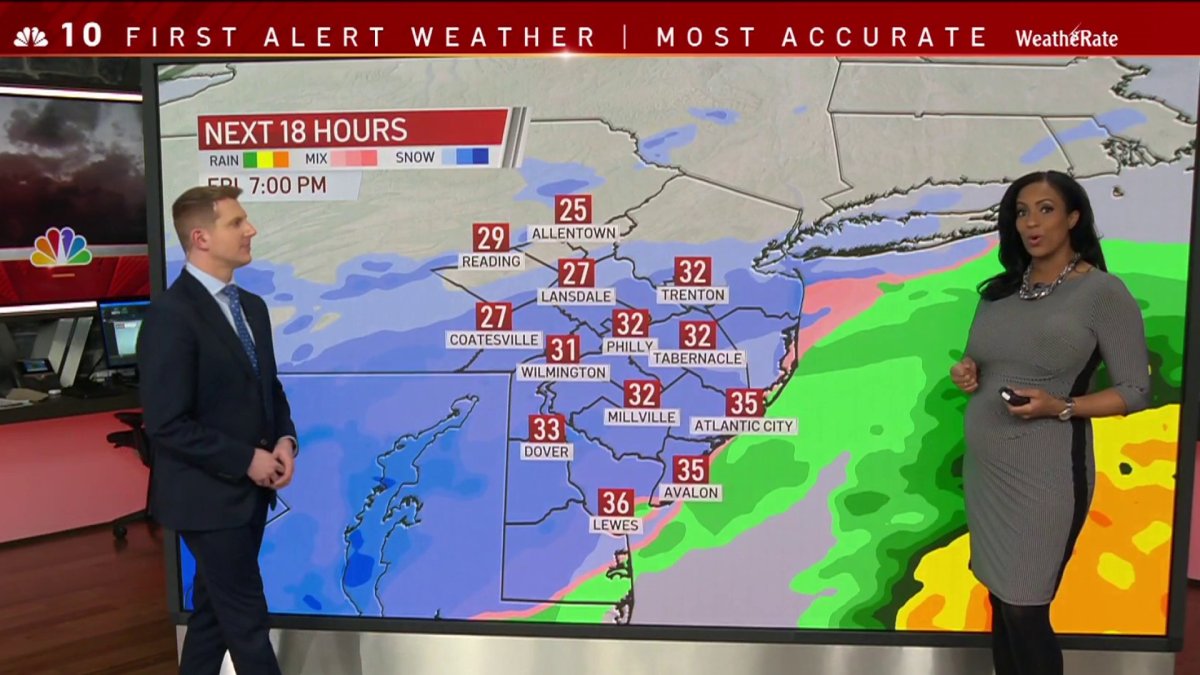Latest Forecast for Major Winter Storm This Weekend – NBC10 Philadelphia